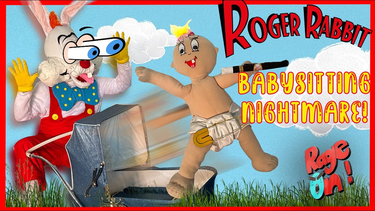 Roger Rabbit in real life, babysitting nightmare funny skit - YouTube