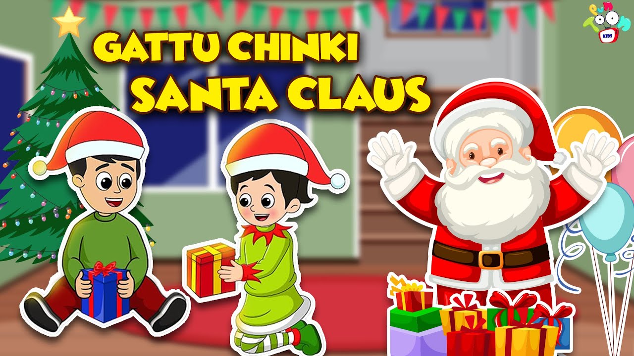 Gattu Chinki Santa Klaus | Animated Stories | English Cartoon | Moral ...