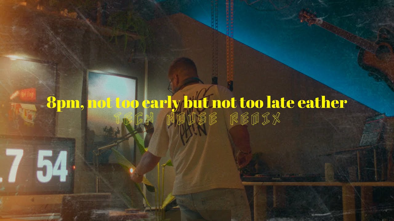 8pm, not too early but not too late either - Tech House Mix - YouTube