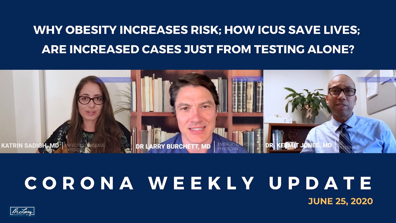 Why Obesity Increases Risk,ICUs Save Lives & Increased Cases Just From ...