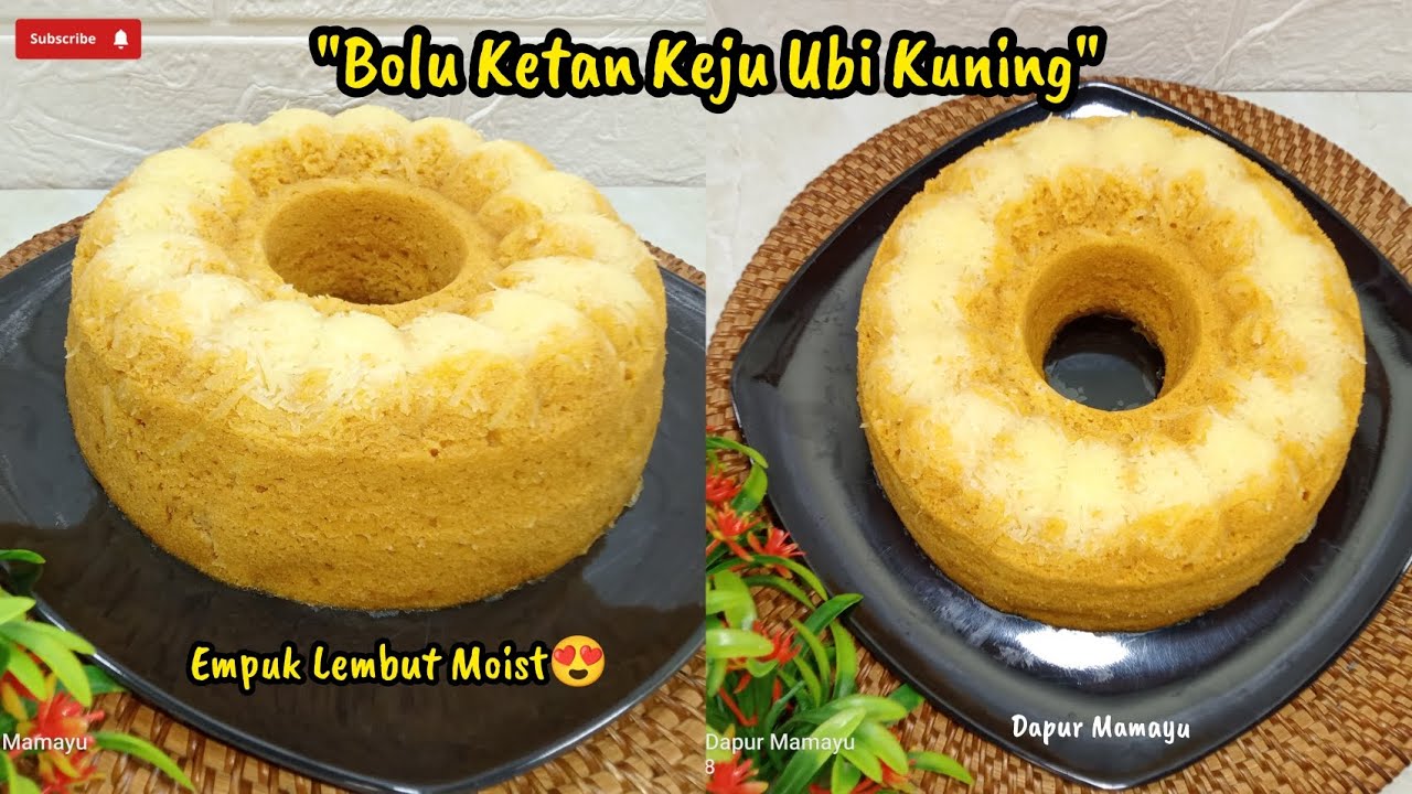 OLAHAN UBI KUNING SIMPLE | BOLU KETAN KEJU UBI KUNING - YouTube
