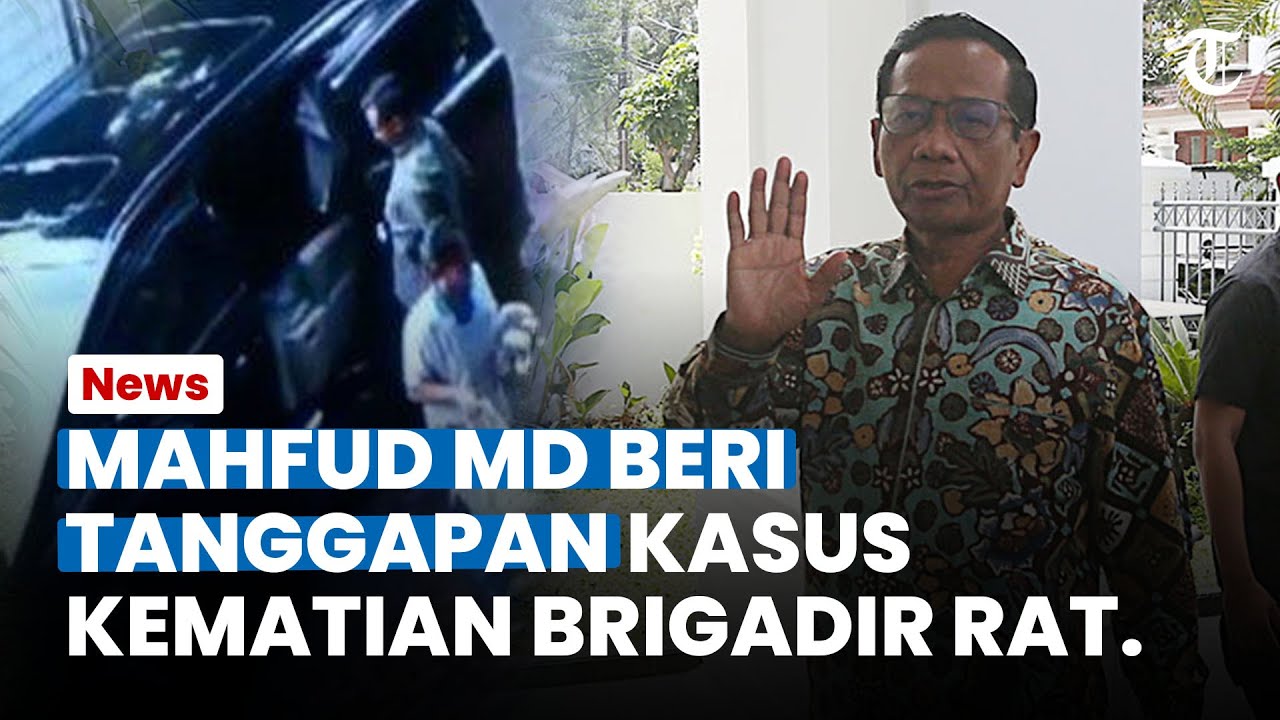 PENYELIDIKAN Kematian Brigadir RAT Dihentikan, Kompolnas Hingga Mahfud ...
