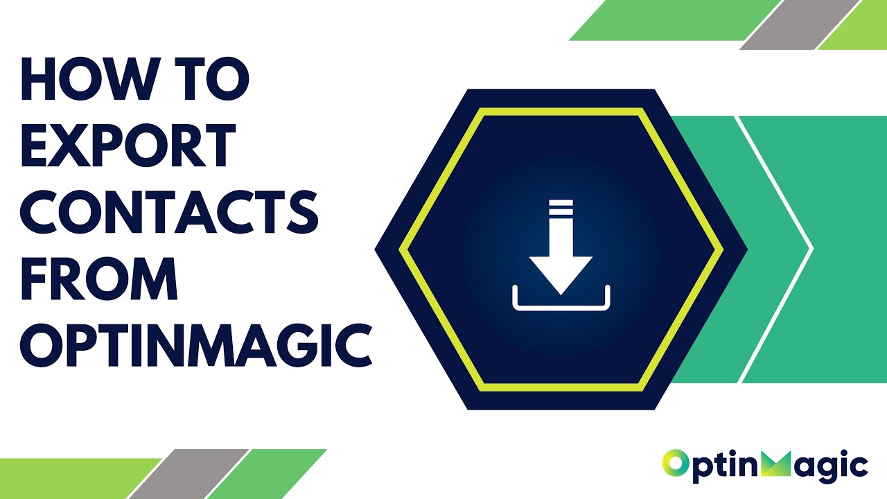 How To Export Contacts From Optinmagic | OptinMagic Tutorials - YouTube
