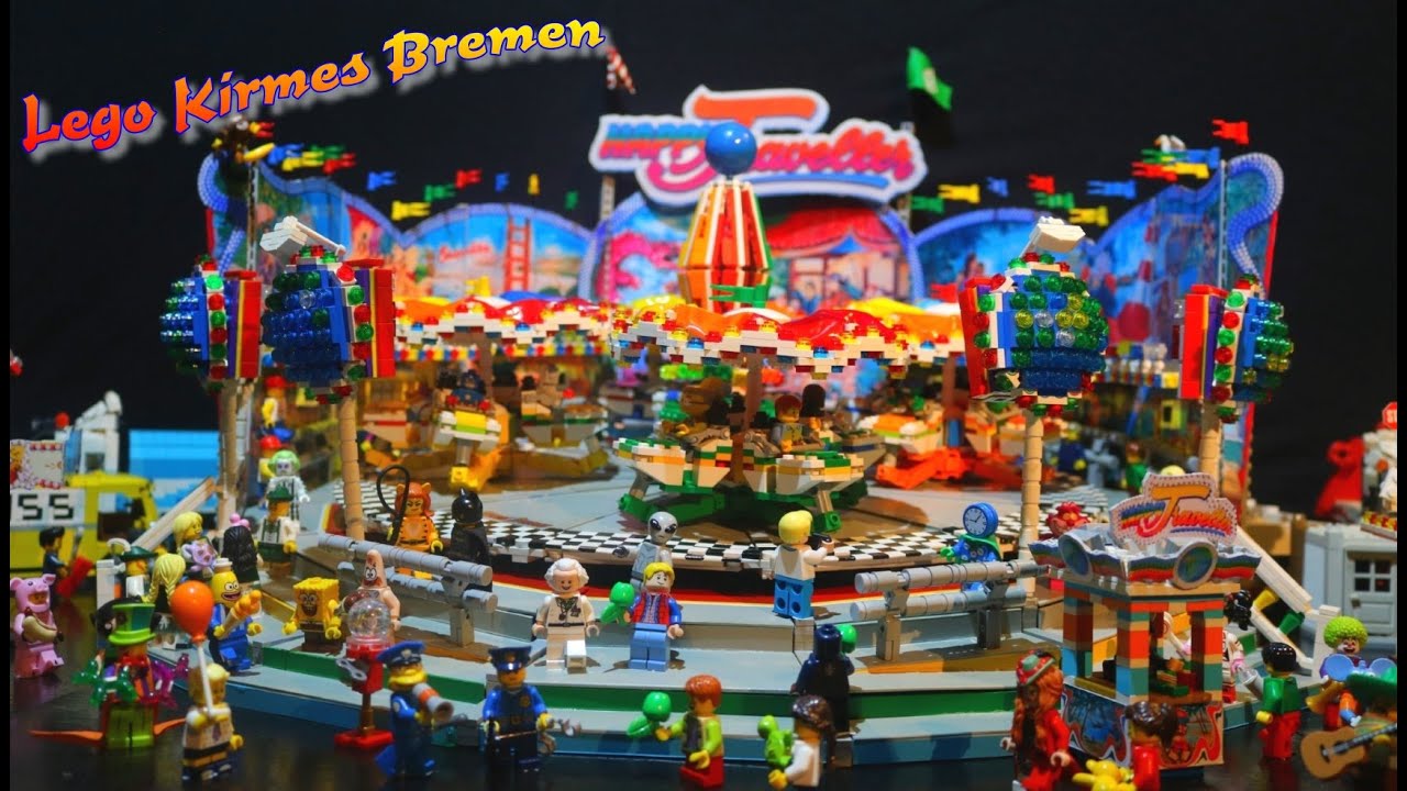 Lego Break Dancer 'Happy Traveller' von H. Winter als Lego Kirmes Moc ...