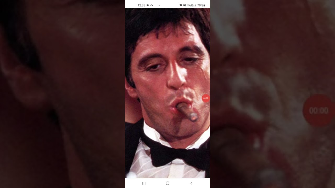 Al Pacino cigar style in scarface - YouTube