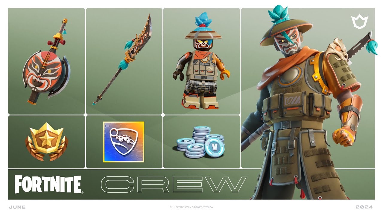 PS5 23 KILL GAMEPLAY | June Crew Pack Review Gameplay (Fortnite Chapter ...