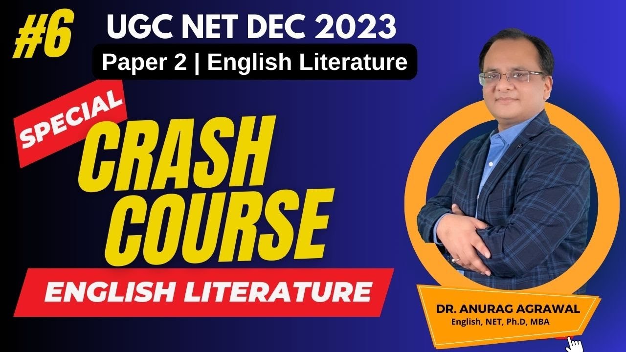 Special Crash Course SESSION 6 | UGC Net English Literature | Crash ...