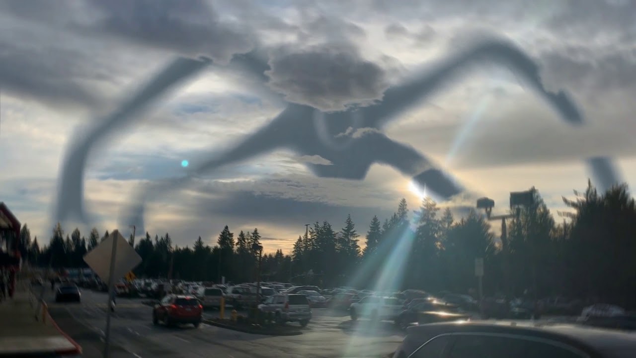 The Mind Flayer Stranger Things in real life - YouTube