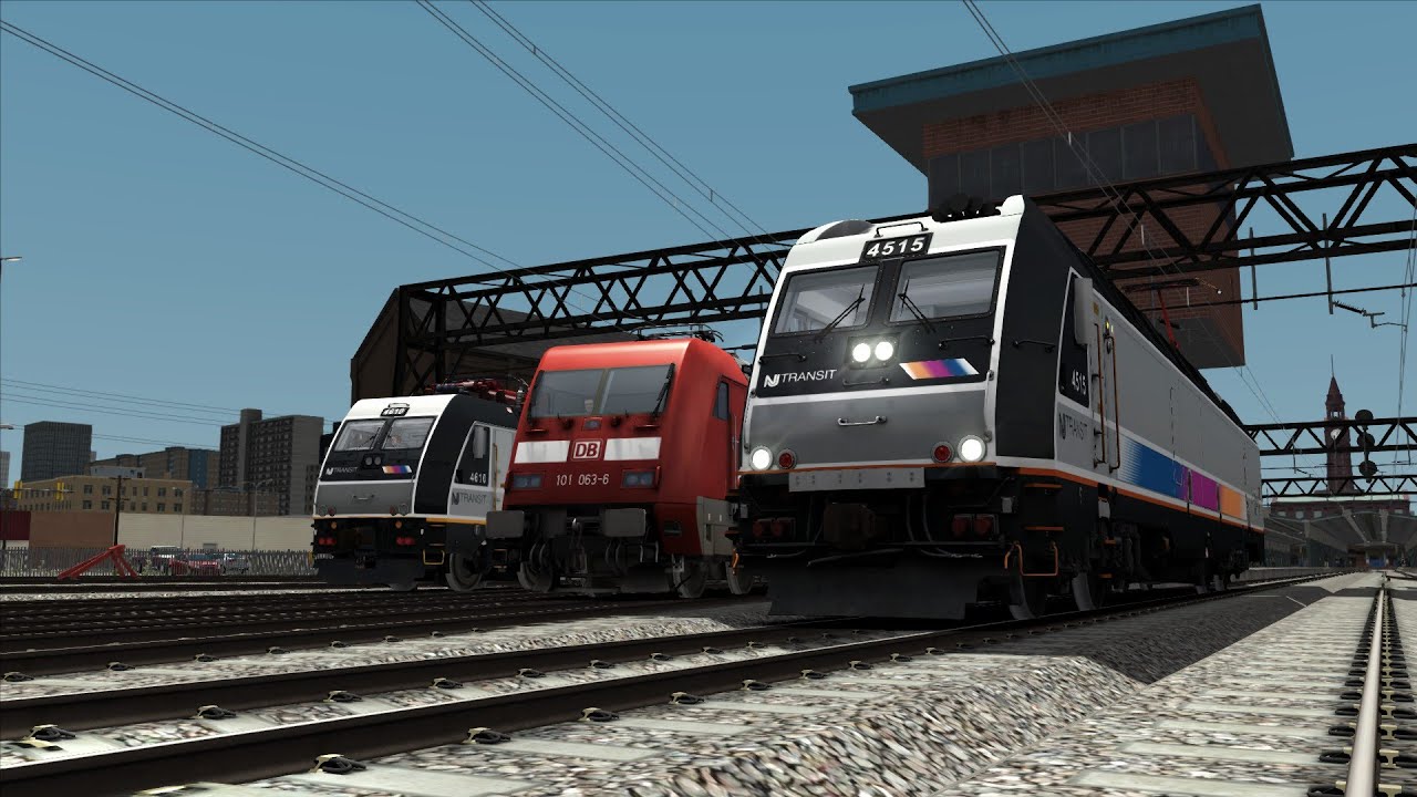 Train Simulator 2016 NJT ALP-46 - YouTube