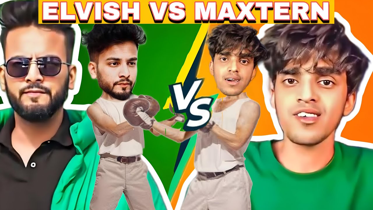 ELVISH YADAV MAXTERN FIGHT - YouTube