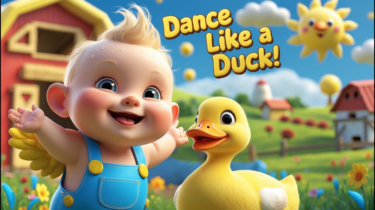 Dance Like a Duck 🦆🎶 | Fun Nursery Rhyme & Kids Song for Toddlers ...