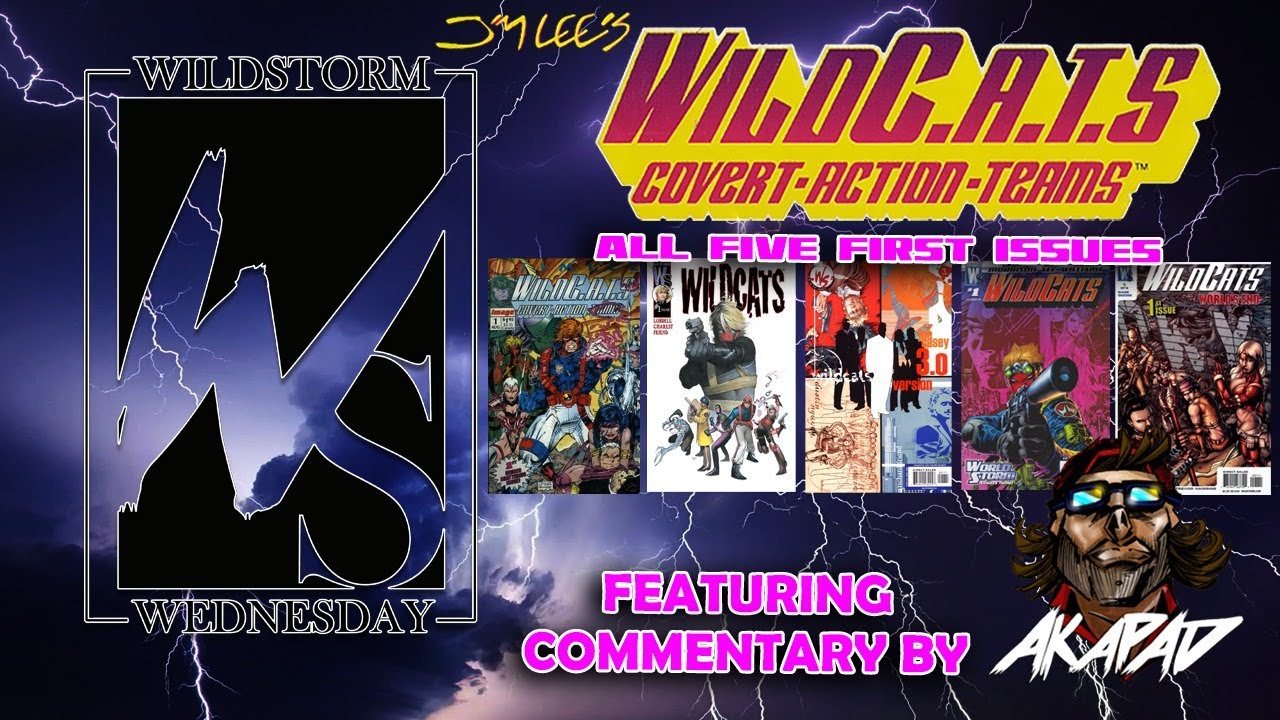 All five WildCATS number ones this week on Wildstorm Wednesday - YouTube