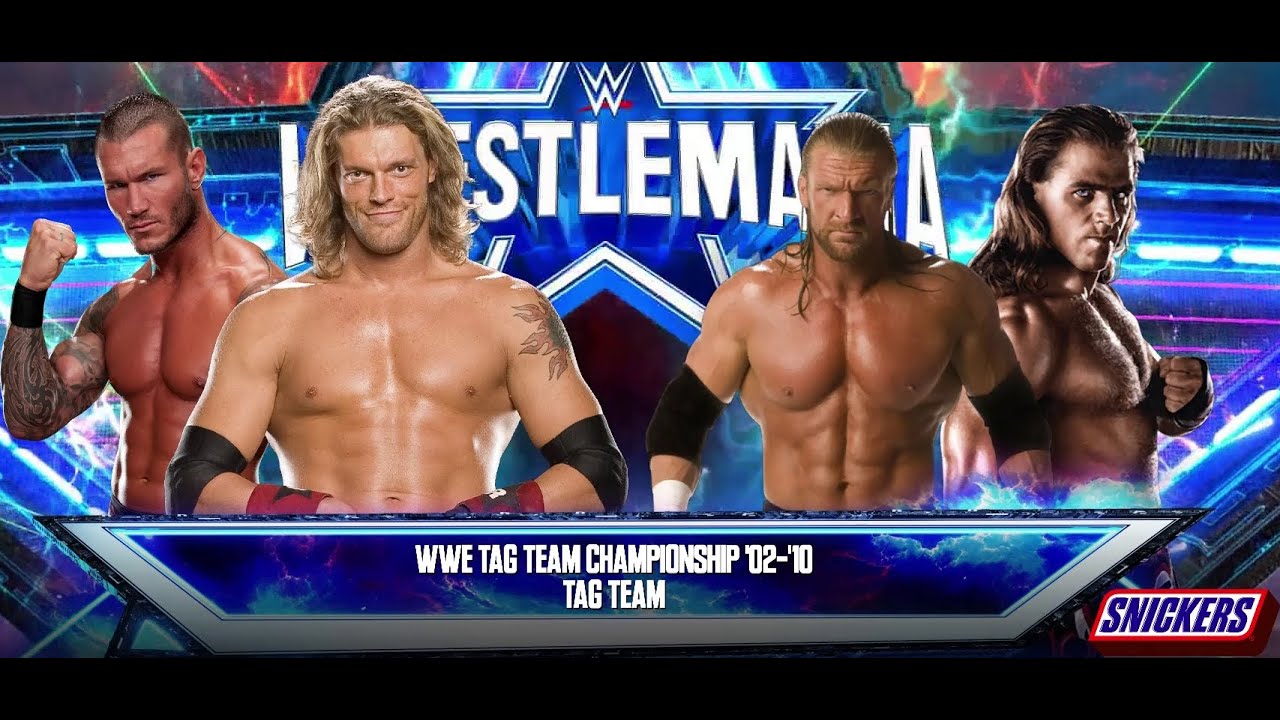 D Generation X vs Rated RKO | WWE Tag Team Championship | Wrestlemania ...