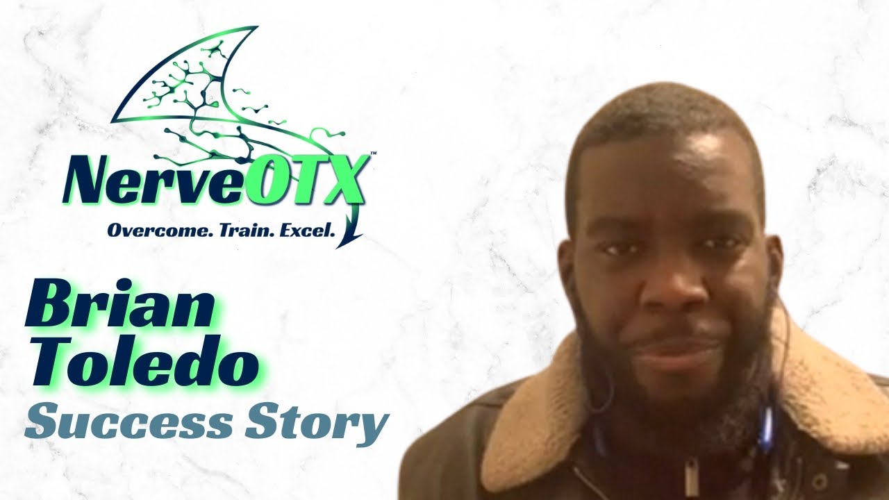 Brian Toledo, a former wrestler, uses the ARPneuro PRS to improve his ...