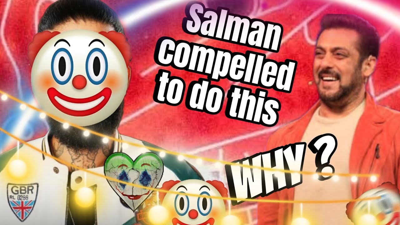 Babu bhaiya playing with their joker cards 🤣| Salman compelled to do ...