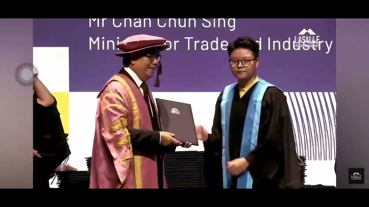 LASALLE Convocation_xiaohan sun - YouTube