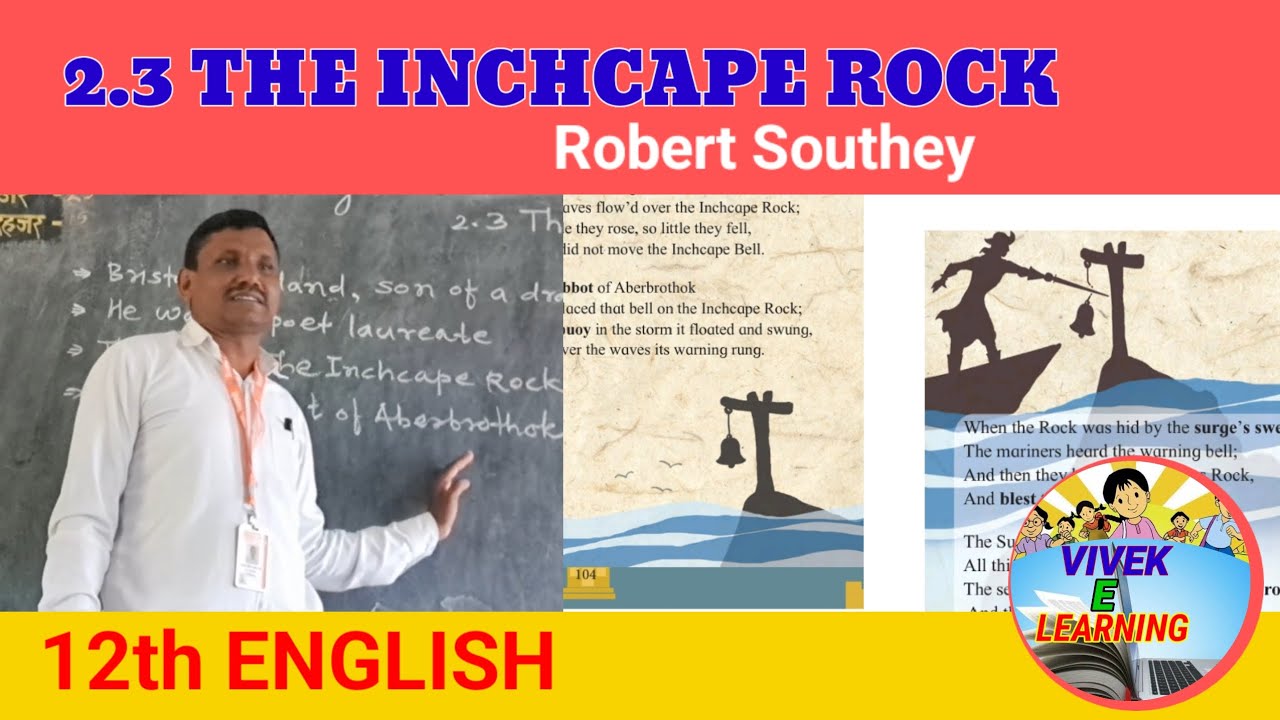 2.3 THE INCHCAPE ROCK poem by Robert Southey 12th English ||VIVEK E ...