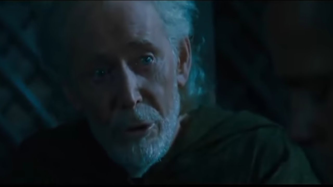 Troya(2004) Priamo pide a Aquilés que le devuelva el cadaver de Hectór ...
