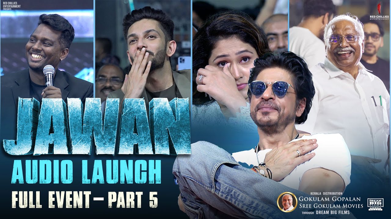 Jawan Audio Launch | Full Event - Part 5 | Sree Gokulam Movies - YouTube