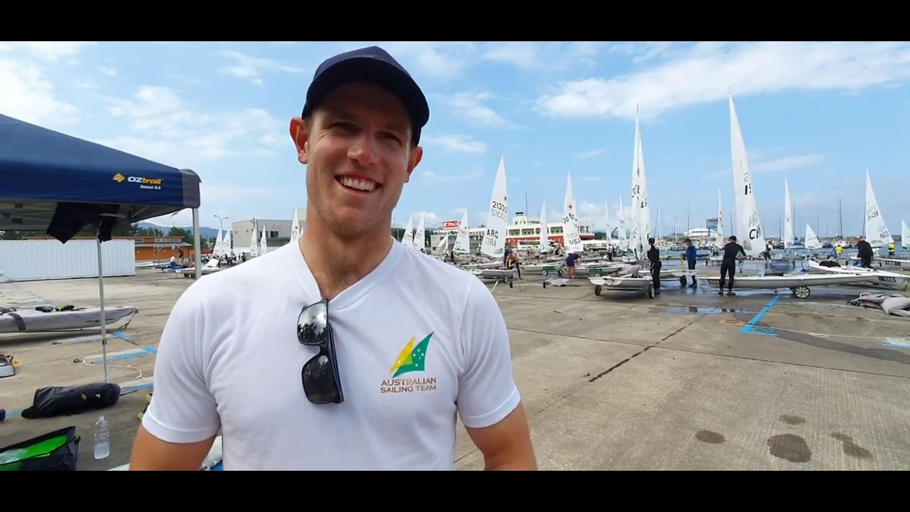 Matt Wearn - Silver Medal at 2019 Laser World Championships - YouTube