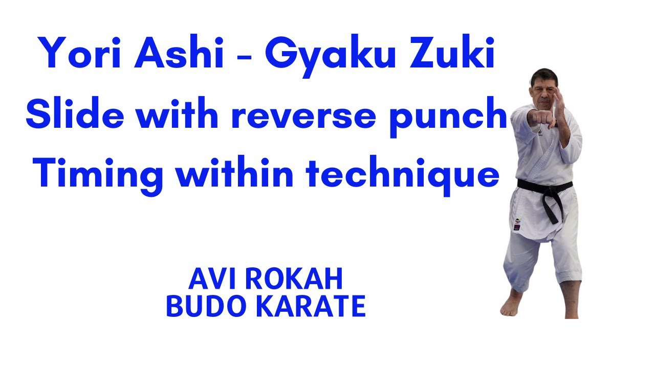 Yori Ashi Gyaku Zuki - slide with reverse punch - YouTube