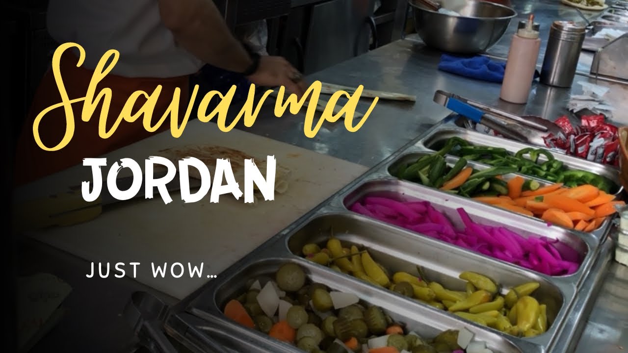 Amazing JORDANIAN Street Food! The Most Delicious Shawarma, Amman ...