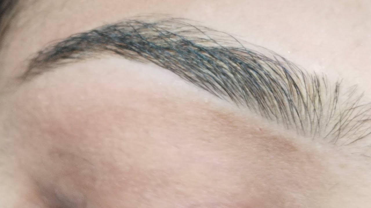 So beautiful - eyebrow shape - wonderful work with marry saloon - YouTube
