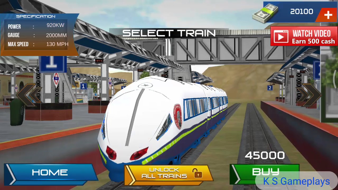 Indian Bullet Train Simulator Android Gameplay Full HD By Tap - Free ...