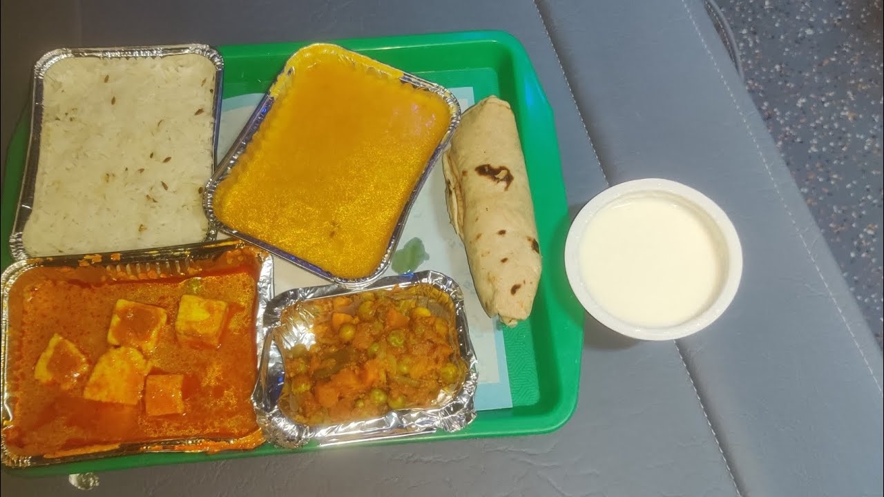 Rajdhani express food review ||Train ka khana || - YouTube