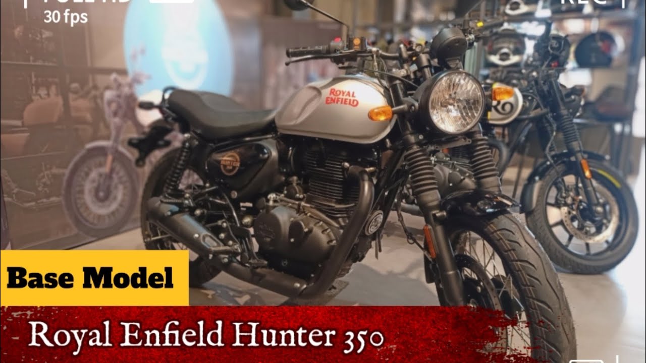 RE Hunter 350 Base Model Only Rs 1.49 Lakh | Detailed Review | क्या ये ...