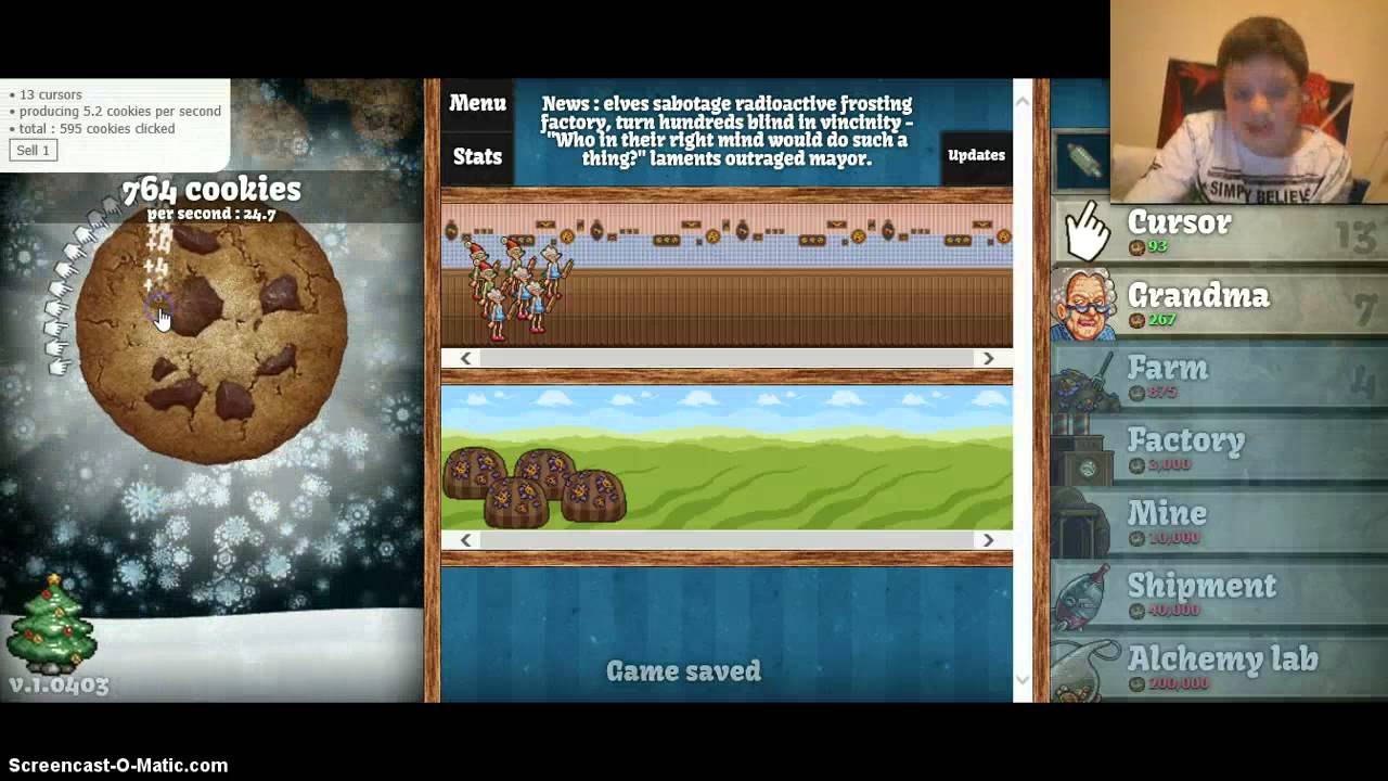 GRANDMAS AND FARMS!!! Cookie Clicker Episode 1! - YouTube