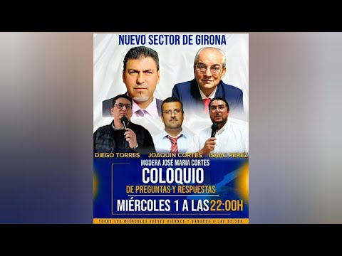 NUEVO SECTOR DE GIRONA COLOQUIO MODERA JOSÉ MARIA CORTES EL 1/05/24 ...