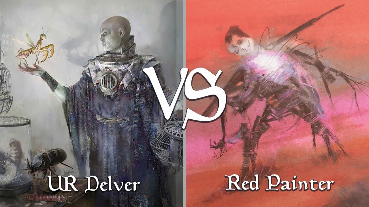 [MtG Legacy] UR Delver VS Red Painter - YouTube