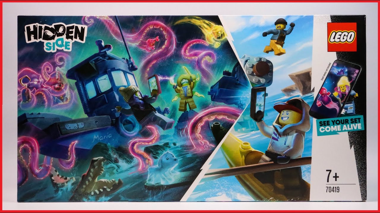 UNBOXING LEGO 70419 Hidden Side Wrecked Shrimp Boat Speed Build - YouTube