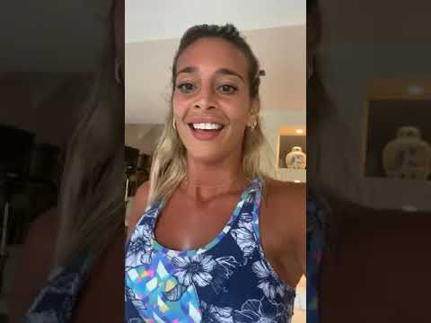 Sol Perez rutina de entramiento desde casa