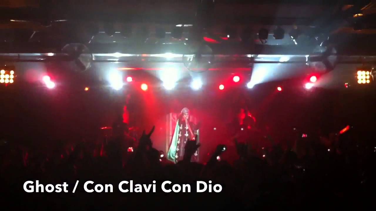 Ghost / Con Clavi Con Dio in Mexico City - YouTube