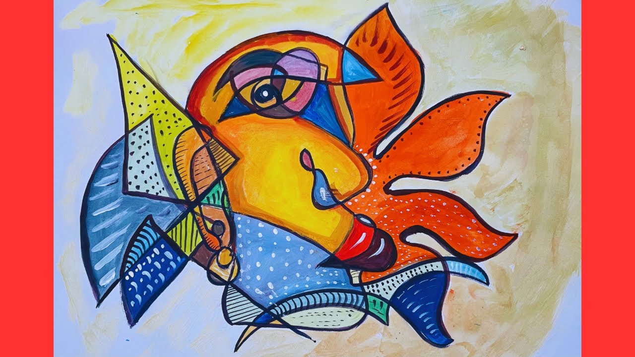 Easy Modern Art- Step by Step Easy Tutorial #video #modernart # ...