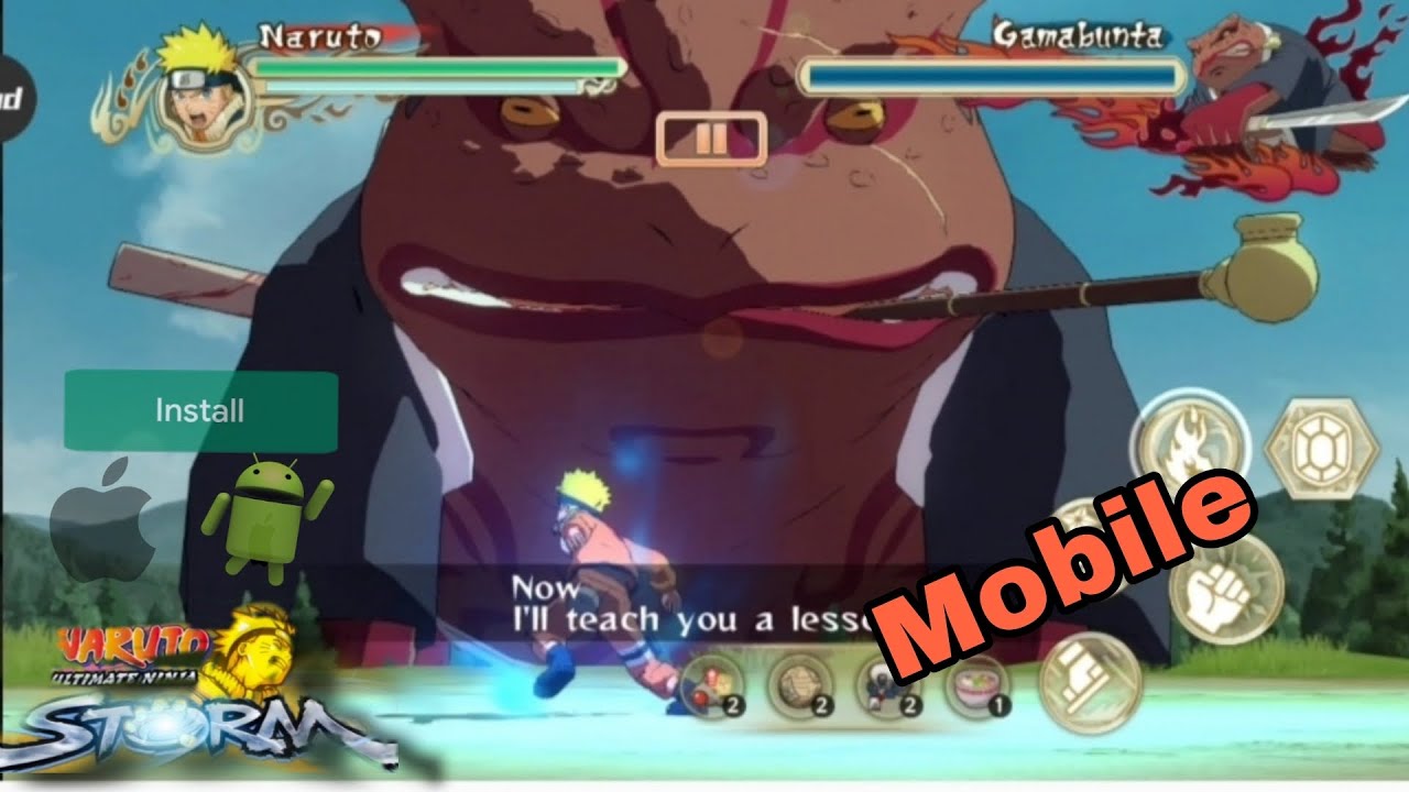 NARUTO: Ultimate Ninja STORM Mobile Gameplay Walkthrough(iOS, Android ...
