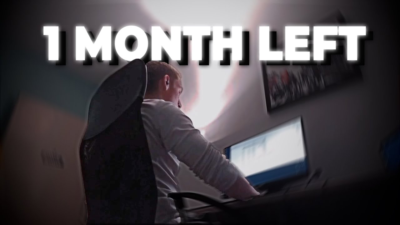 we have 1 month left... - YouTube