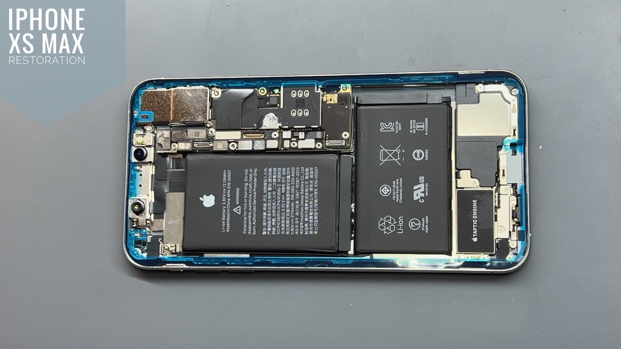 iPhone Xs Max Restoration - YouTube