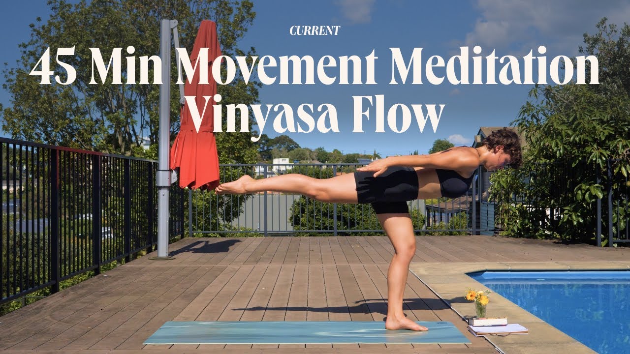 45 Min Twisty Movement Meditation Vinyasa Flow - YouTube