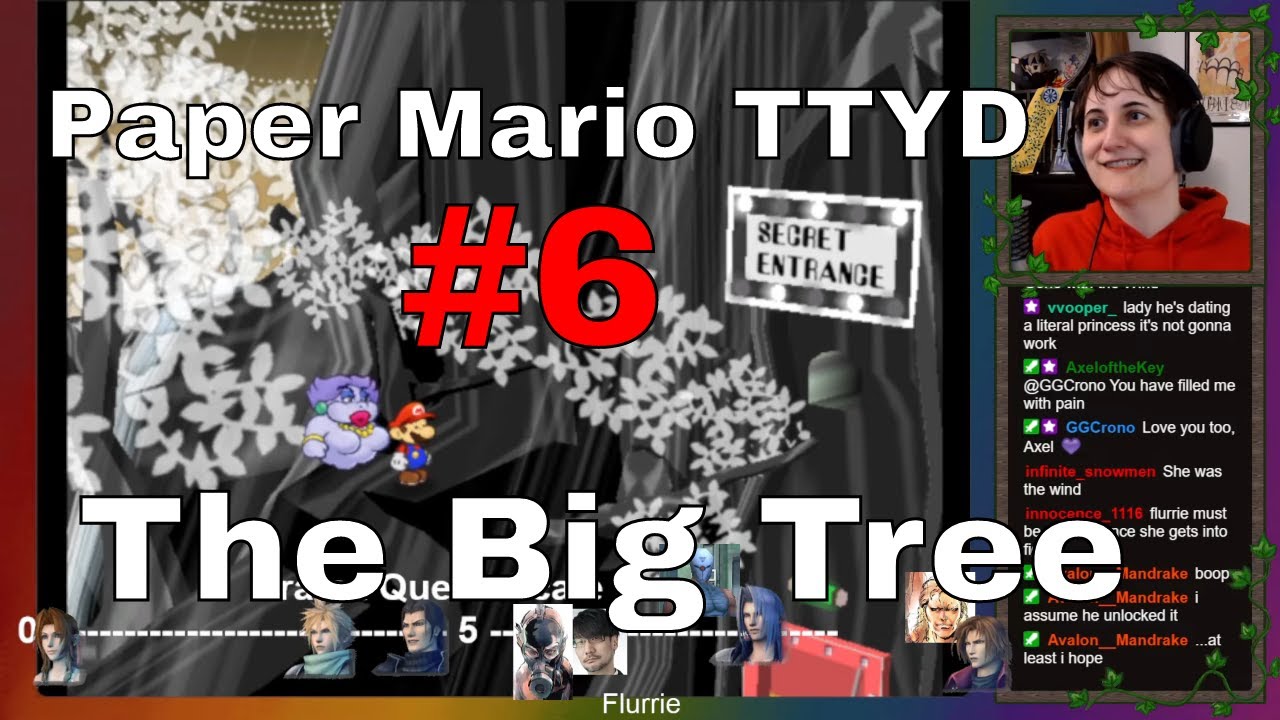 Lauren plays Paper Mario TTYD #6: Flurrie & the Big Tree - YouTube