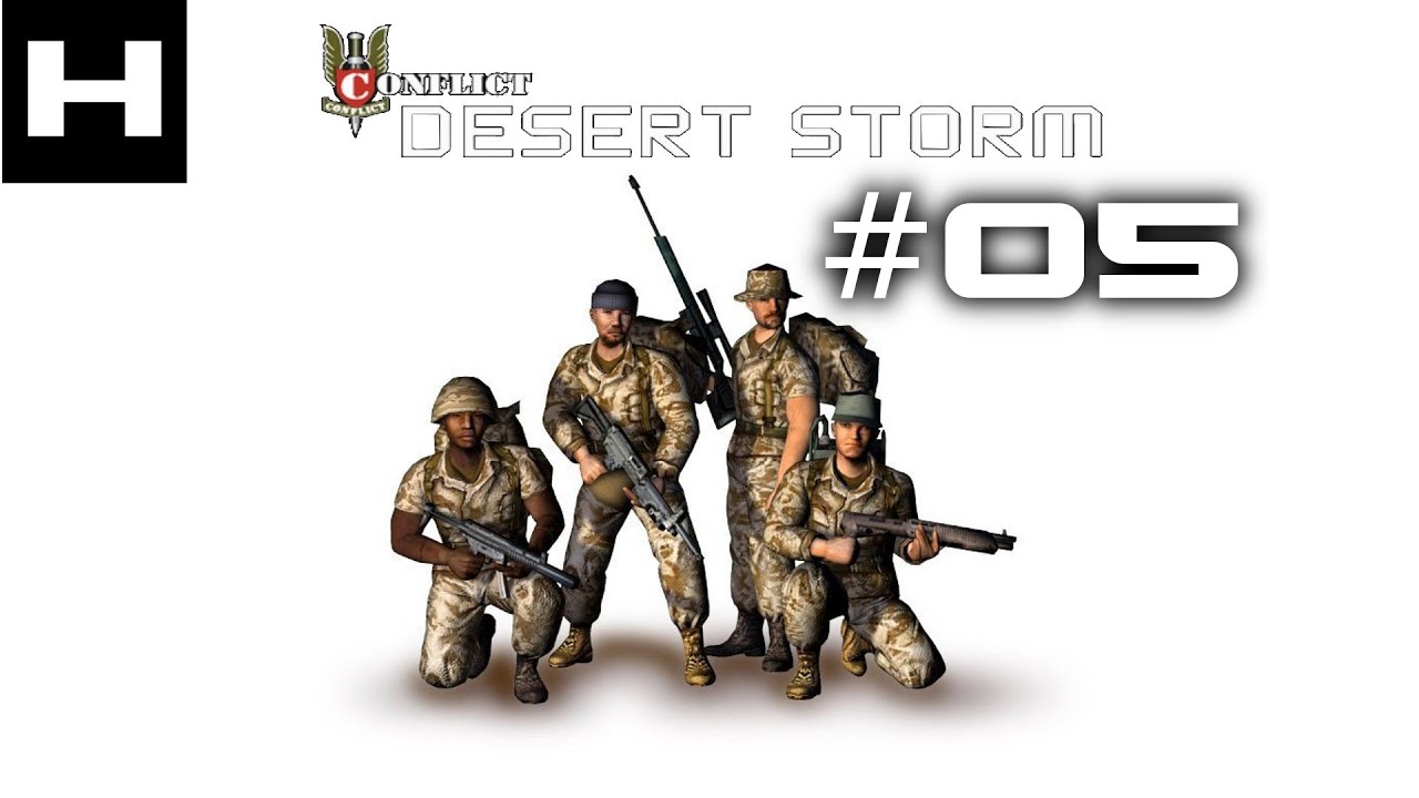 Conflict Desert Storm Walkthrough Part 05 (Delta Force) [PC] - YouTube