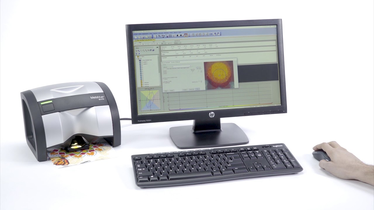 X-Rite Metavue Measurement Settings - YouTube