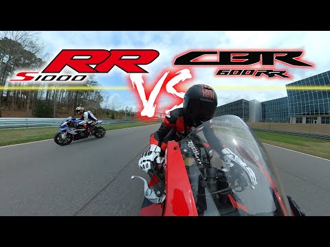 BMW S1000RR Gets DESTROYED by Old CBR600rr | Gimme Dat Butt