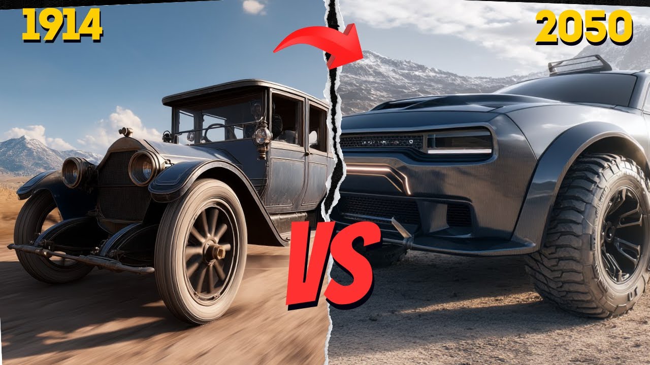 100+ Years of DODGE Evolution (1914–2050) From Classic Legends to ...