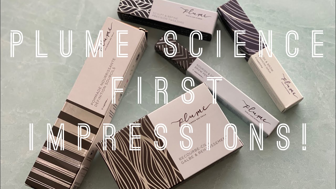 Testing out Plume Science Brow Products! - YouTube