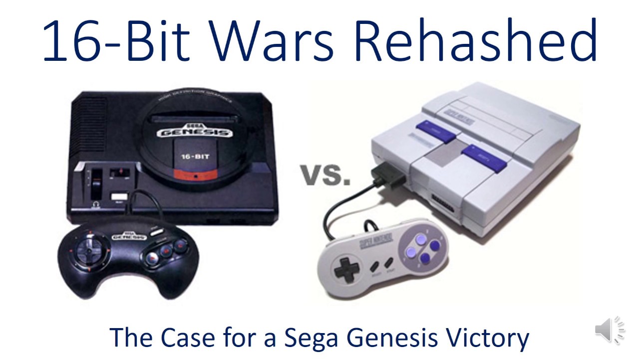 16-Bit Wars Rehashed: The Case for a Sega Genesis Victory - YouTube