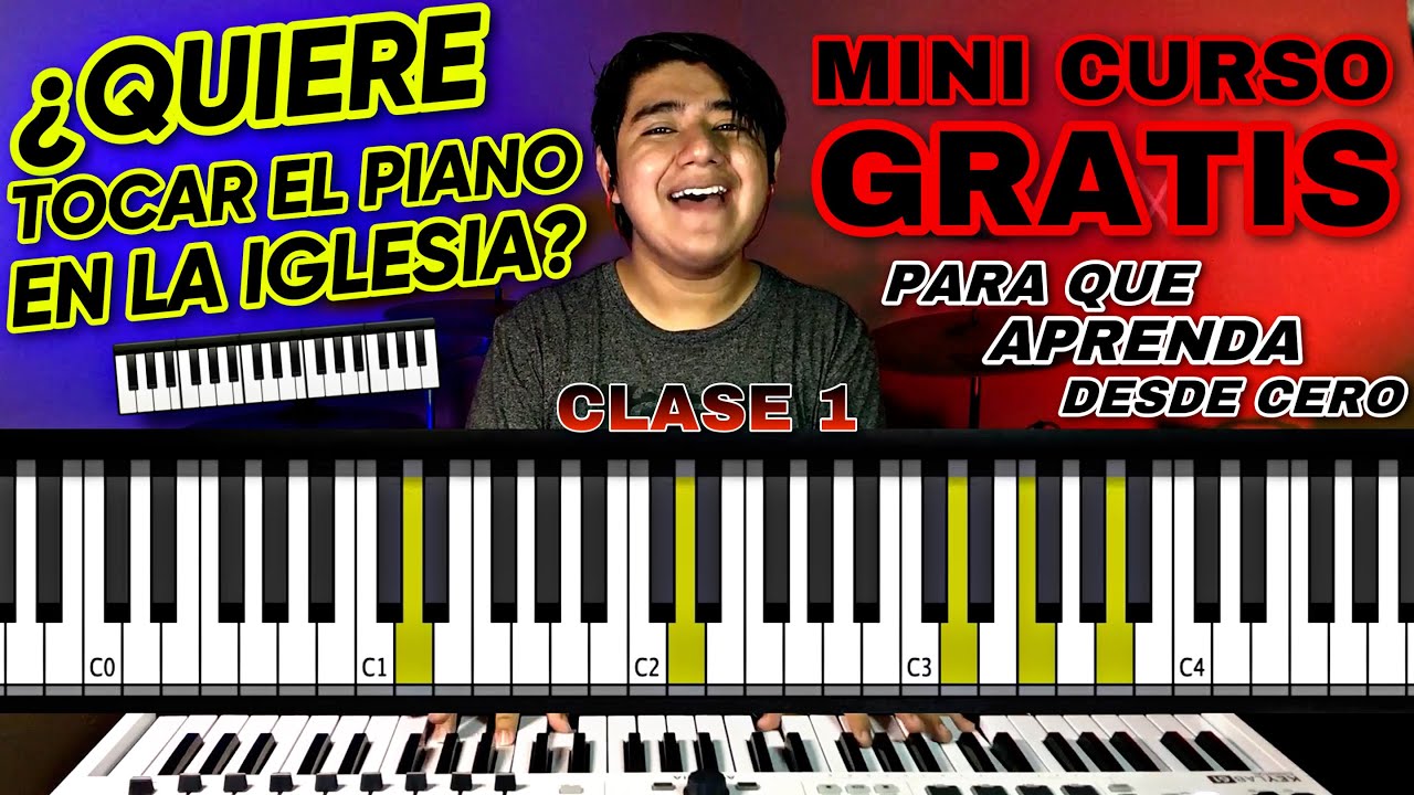Aprenda A Tocar EL PIANO | Clase 1 | Curso Gratuito! 🎹🎉🎶 - YouTube
