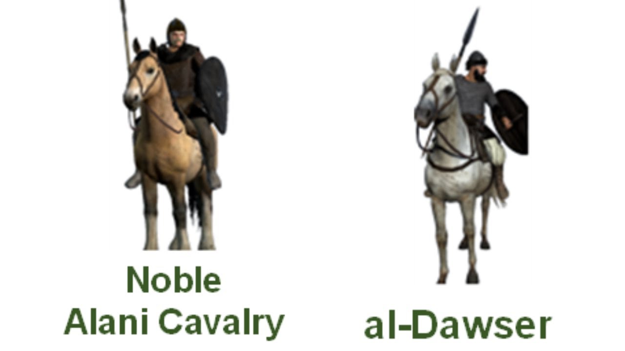 Total War: Attila 1vs1: Noble Alani Cavalry vs al-Dawser - YouTube